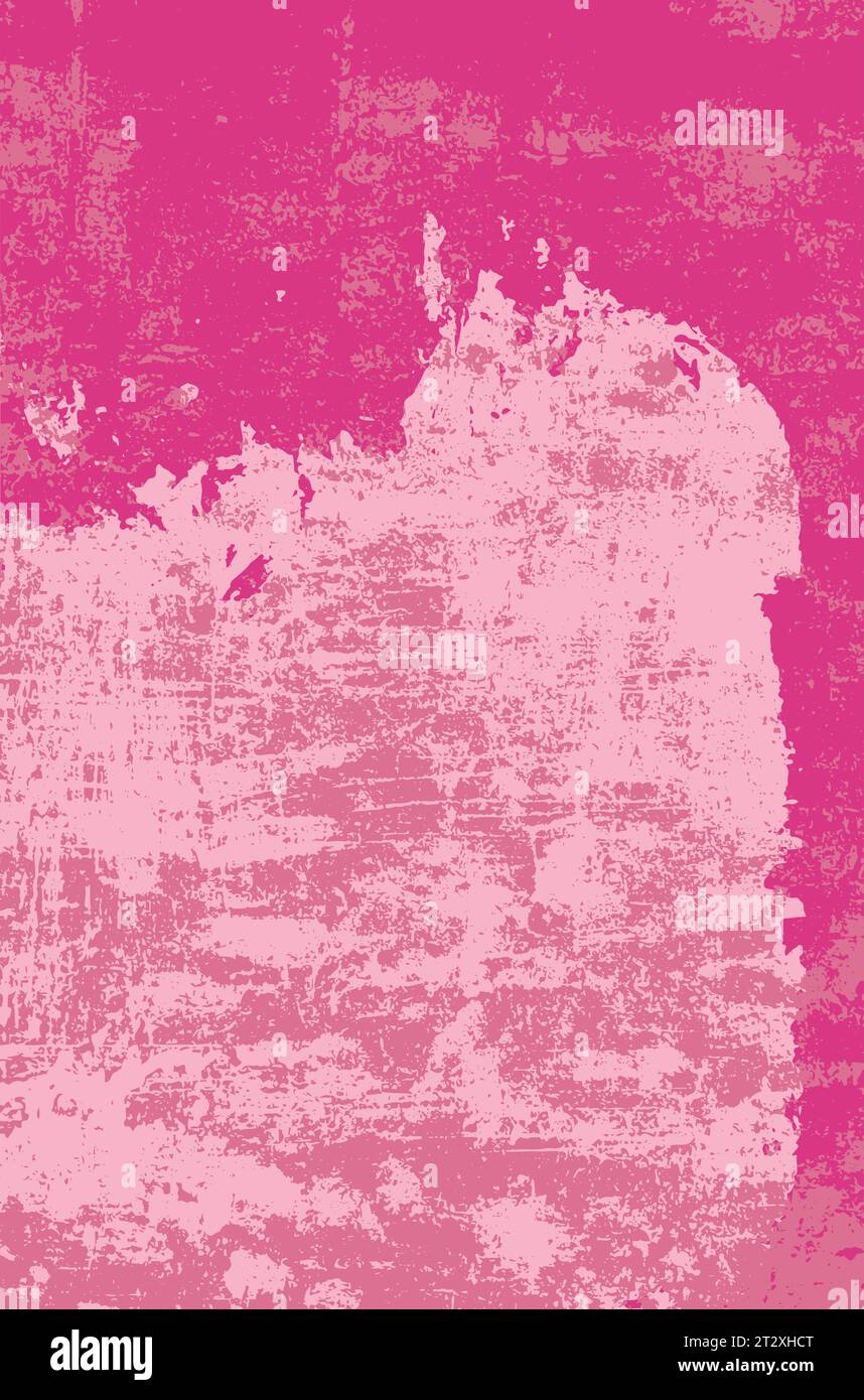 Distressed pink grunge texture as abstract background Stock Vector ...