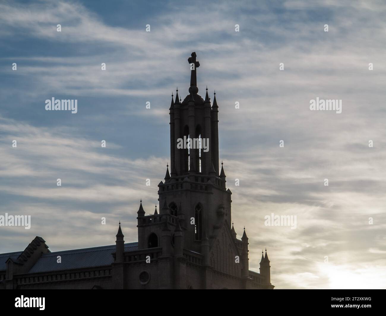Church building in the city Stock Photo - Alamy