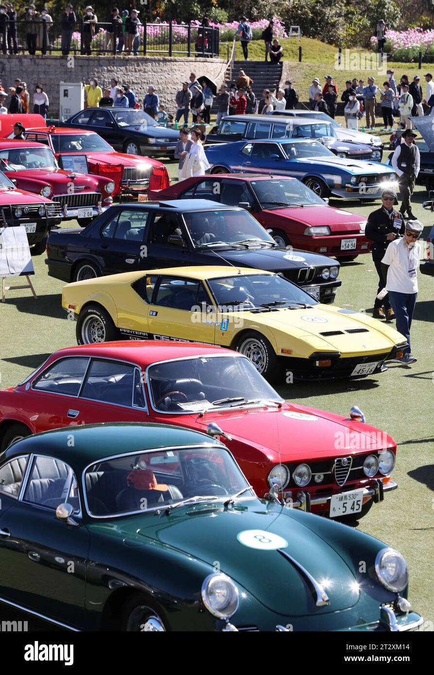 Toyota Museum Classic Car Festival, a gathering event of vehicles from ...