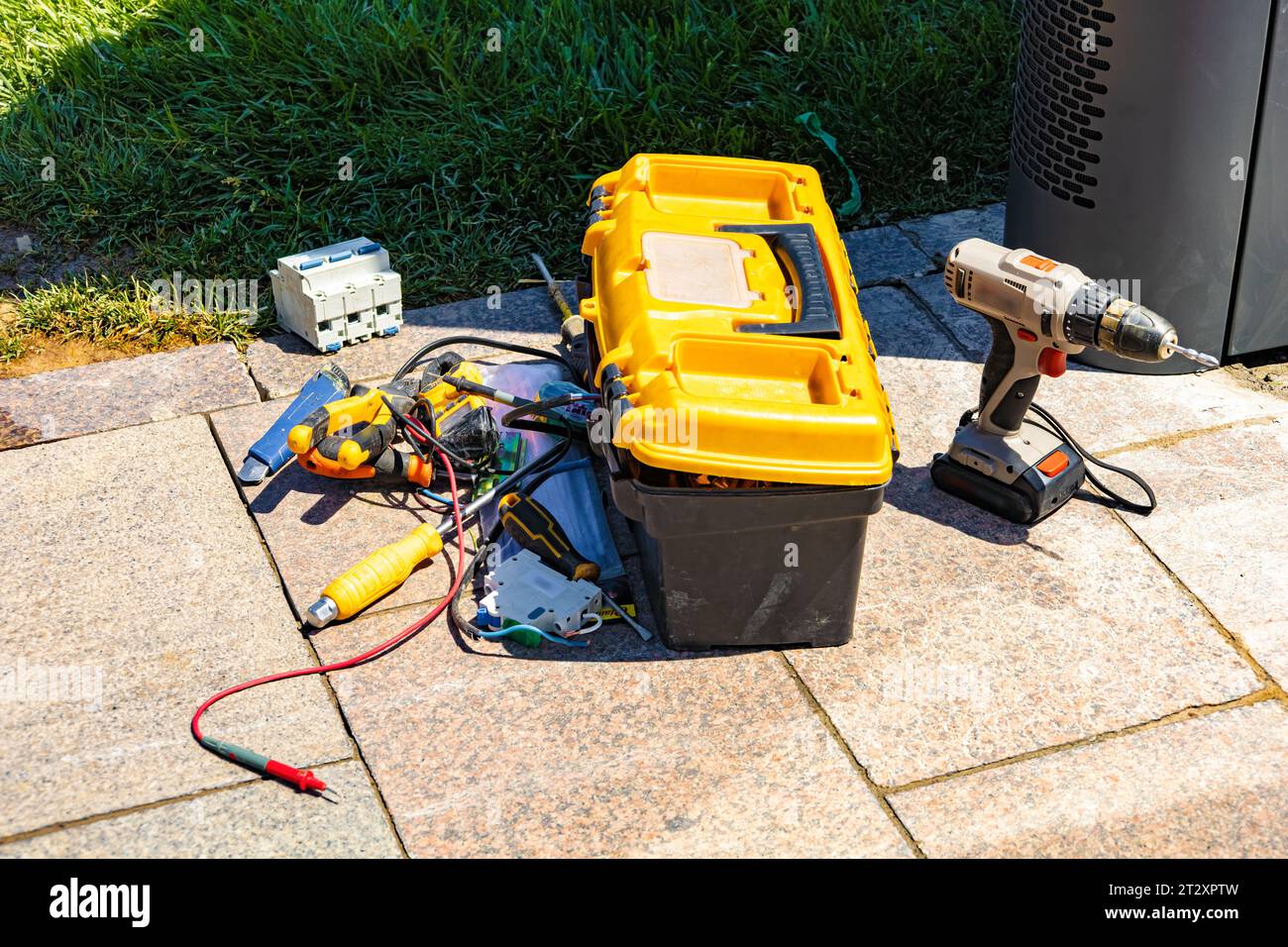 Working tools for assembly and dismantling and other works Stock Photo ...