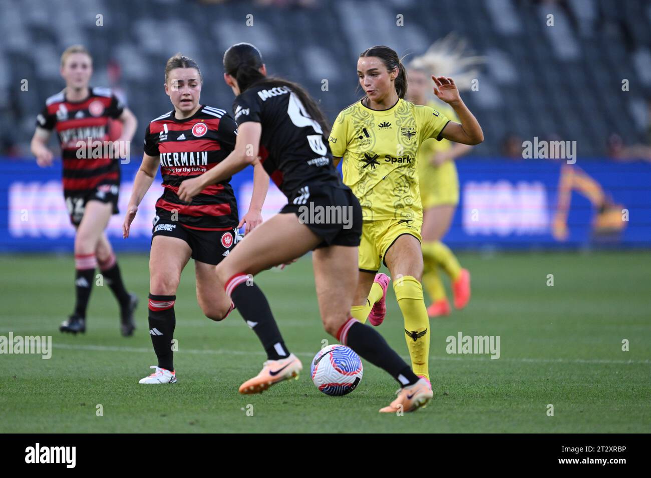 Sydney, Australia. 22nd Oct, 2023. Macey Fraser of the Phoenix and ...