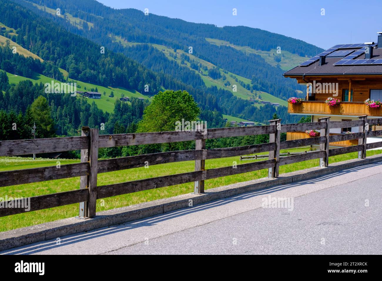 Traditional wooden alpine house hi-res stock photography and images - Alamy