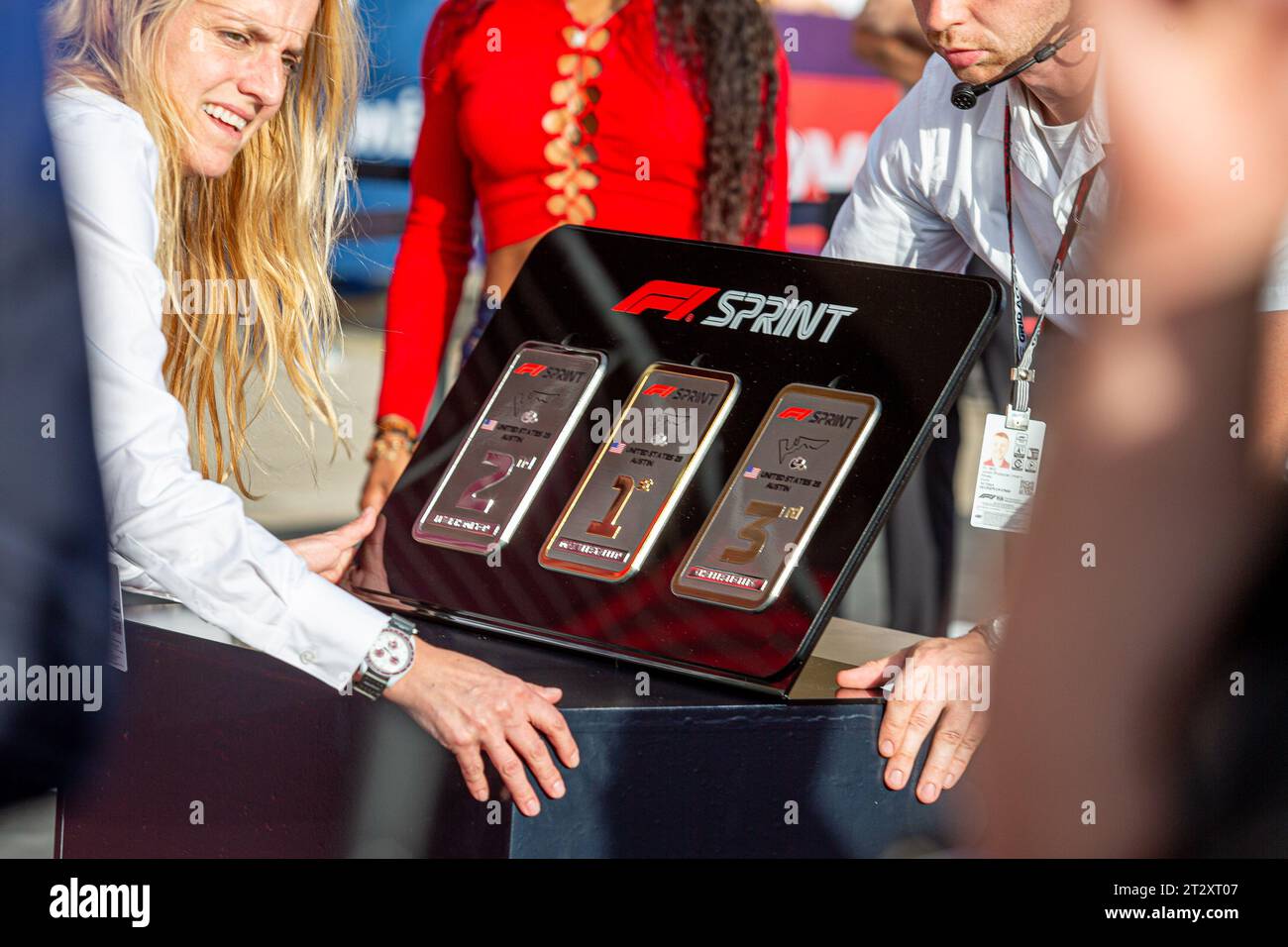 Sprint Race Top3 Podium Medals during Saturday Oct21th Sprint Race ...