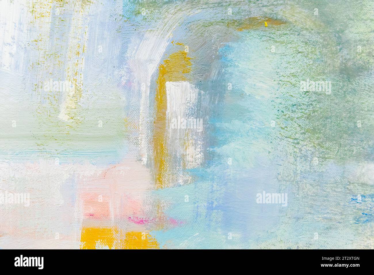 Abstract fragment texture of an old canvas wall with graffiti. Element ...