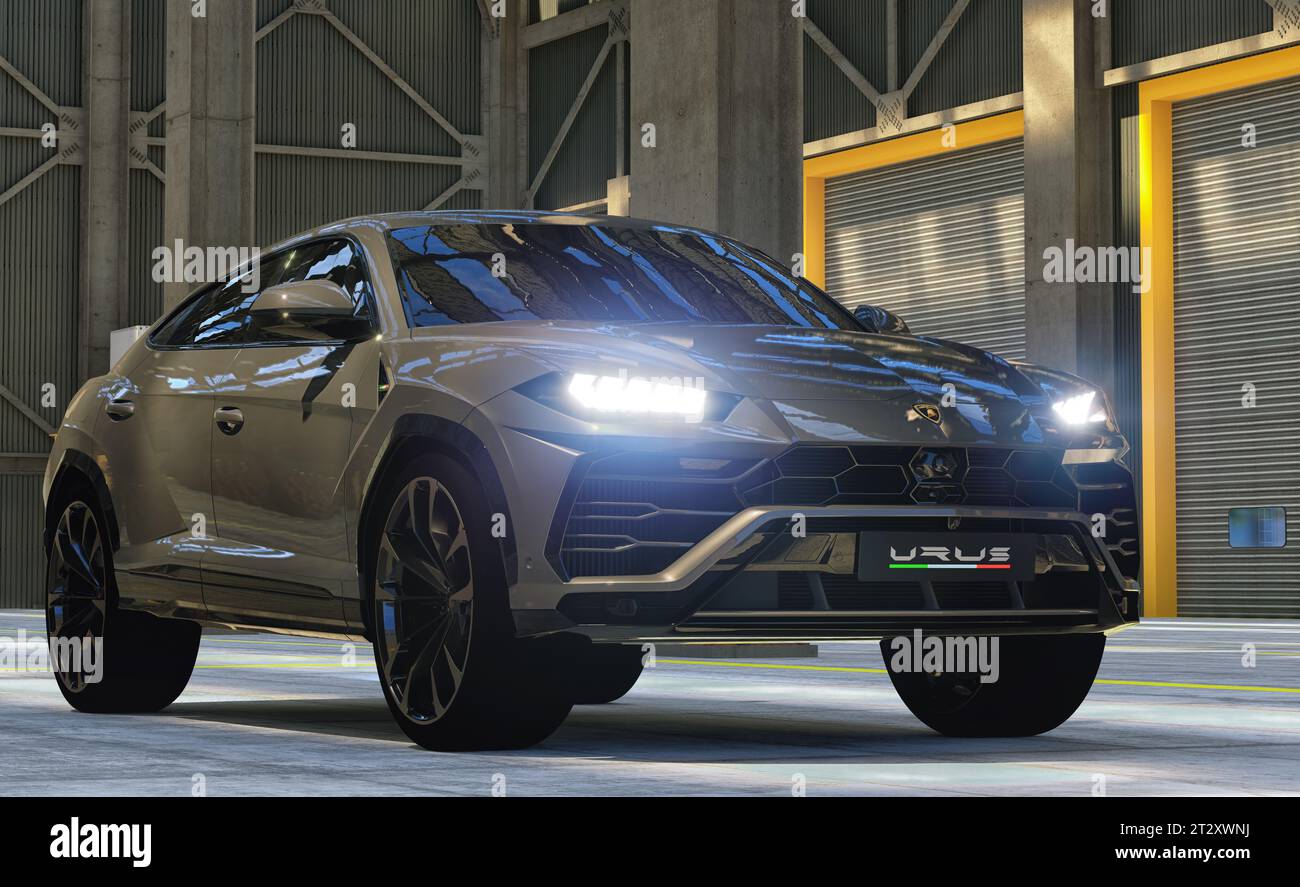 Lamborghini Urus , the new super SUV from Italy Stock Photo - Alamy