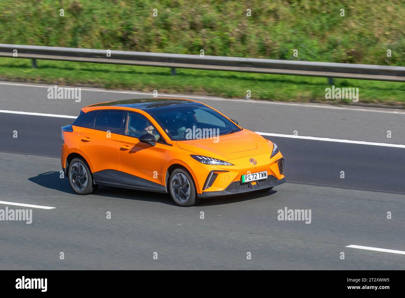 2022 Orange MG Trophy. 203 Electric 64Kwh Auto Long Range Car Hatchback ...
