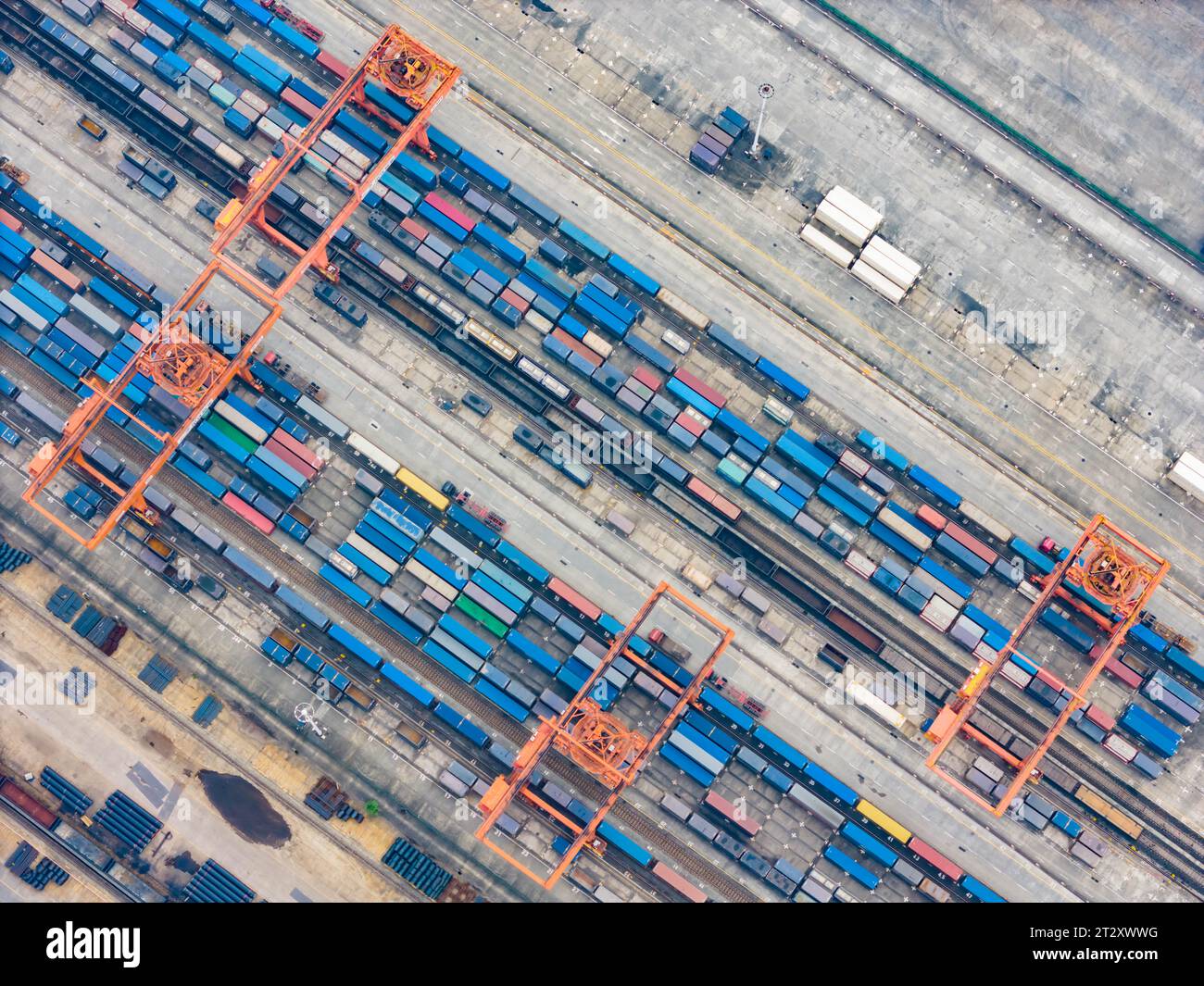 CHONGQING, CHINA - OCTOBER 22, 2023 - An aerial photo shows the West ...