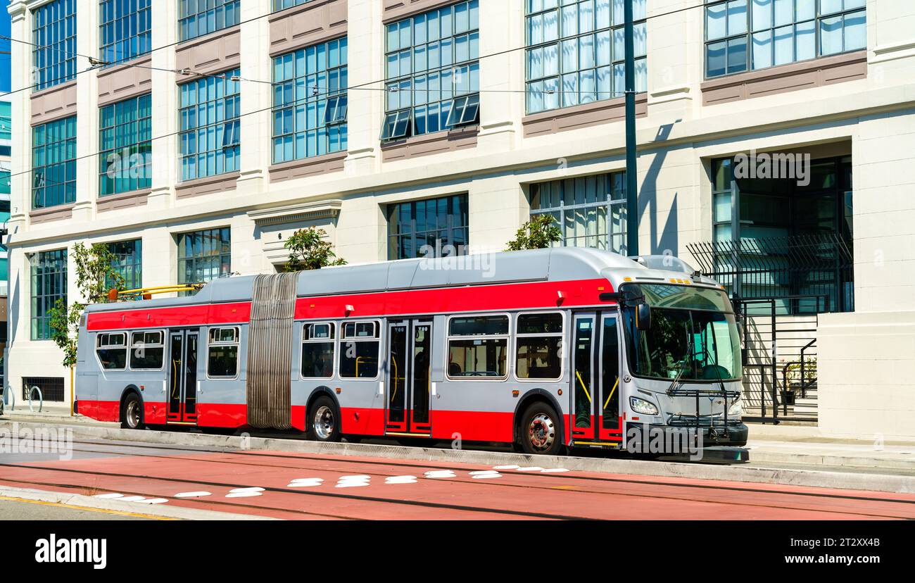 San francisco trolleybus system hi-res stock photography and images - Alamy