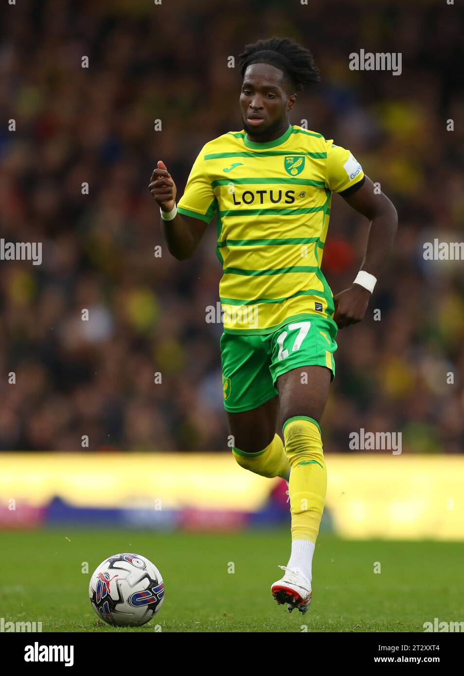 Jonathan Rowe of Norwich City - Norwich City v Leeds United, Sky Bet ...
