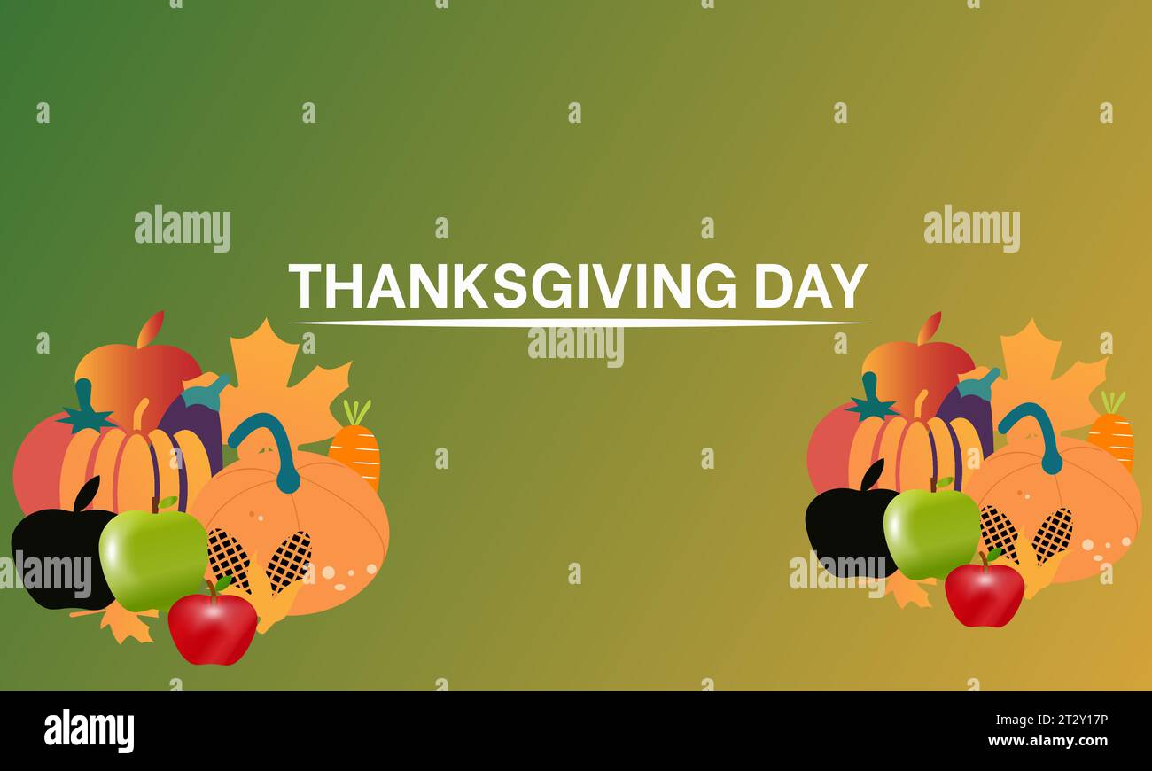 Thanksgiving Day Feast A Bountiful Harvest and Family Celebration with ...