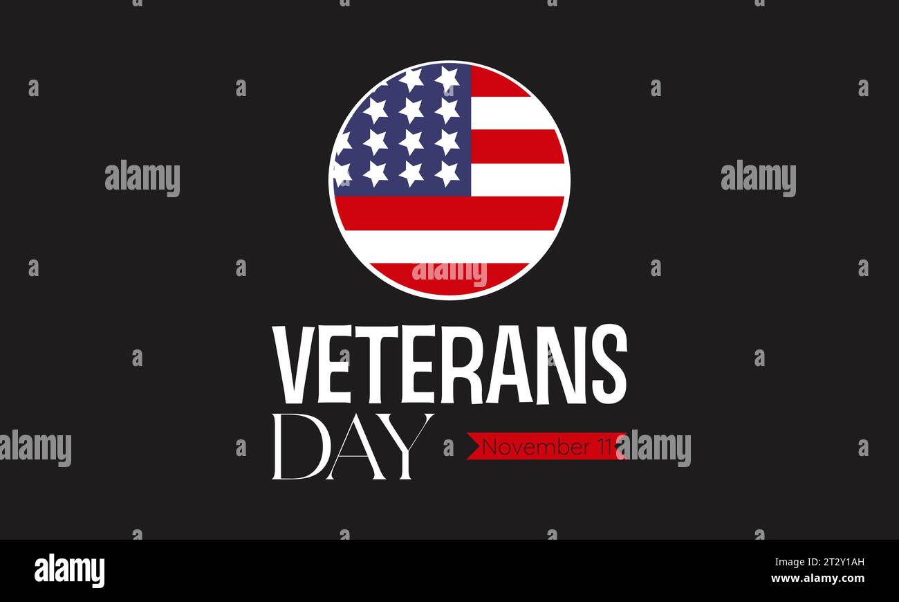 Veterans Day Tribute with American Flag, Saluting Soldier, and ...