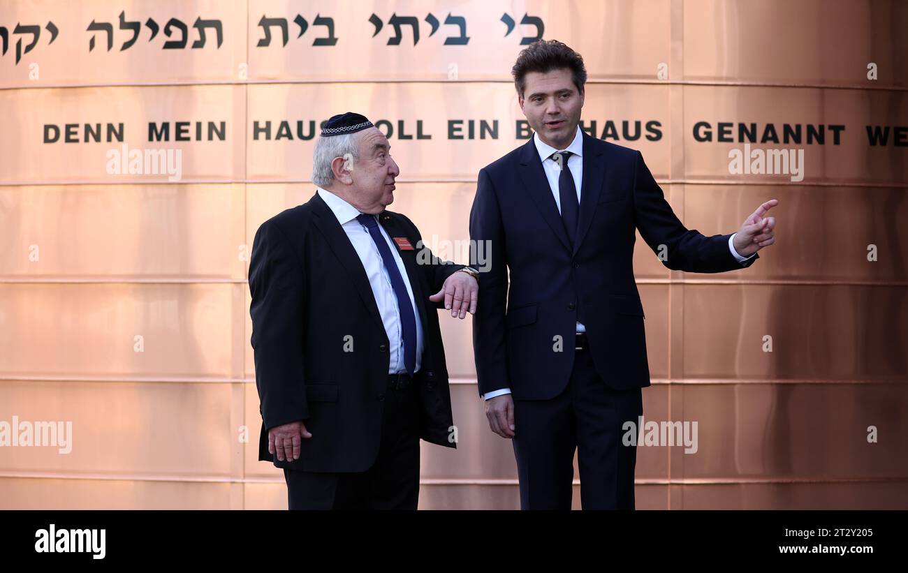 22 October 2023, Saxony-Anhalt, Dessau-Roßlau: Inauguration of the ...