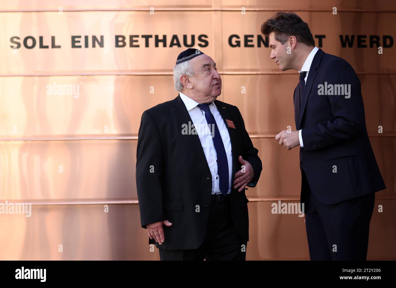 22 October 2023, Saxony-Anhalt, Dessau-Roßlau: Inauguration of the ...