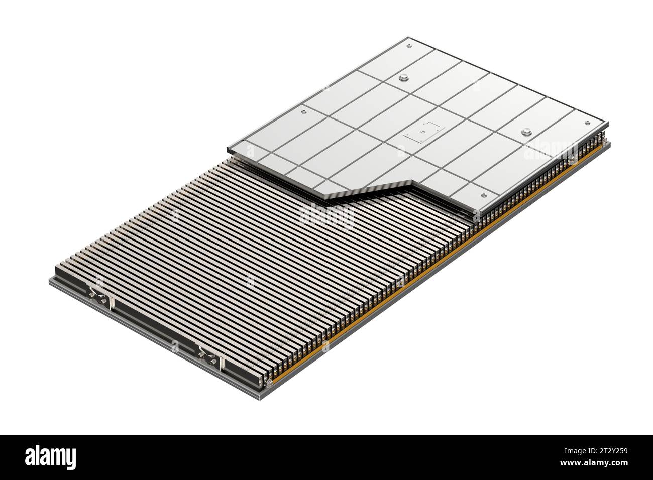 3d rendering electric vehicle battery or pack of lithium-ion battery ...