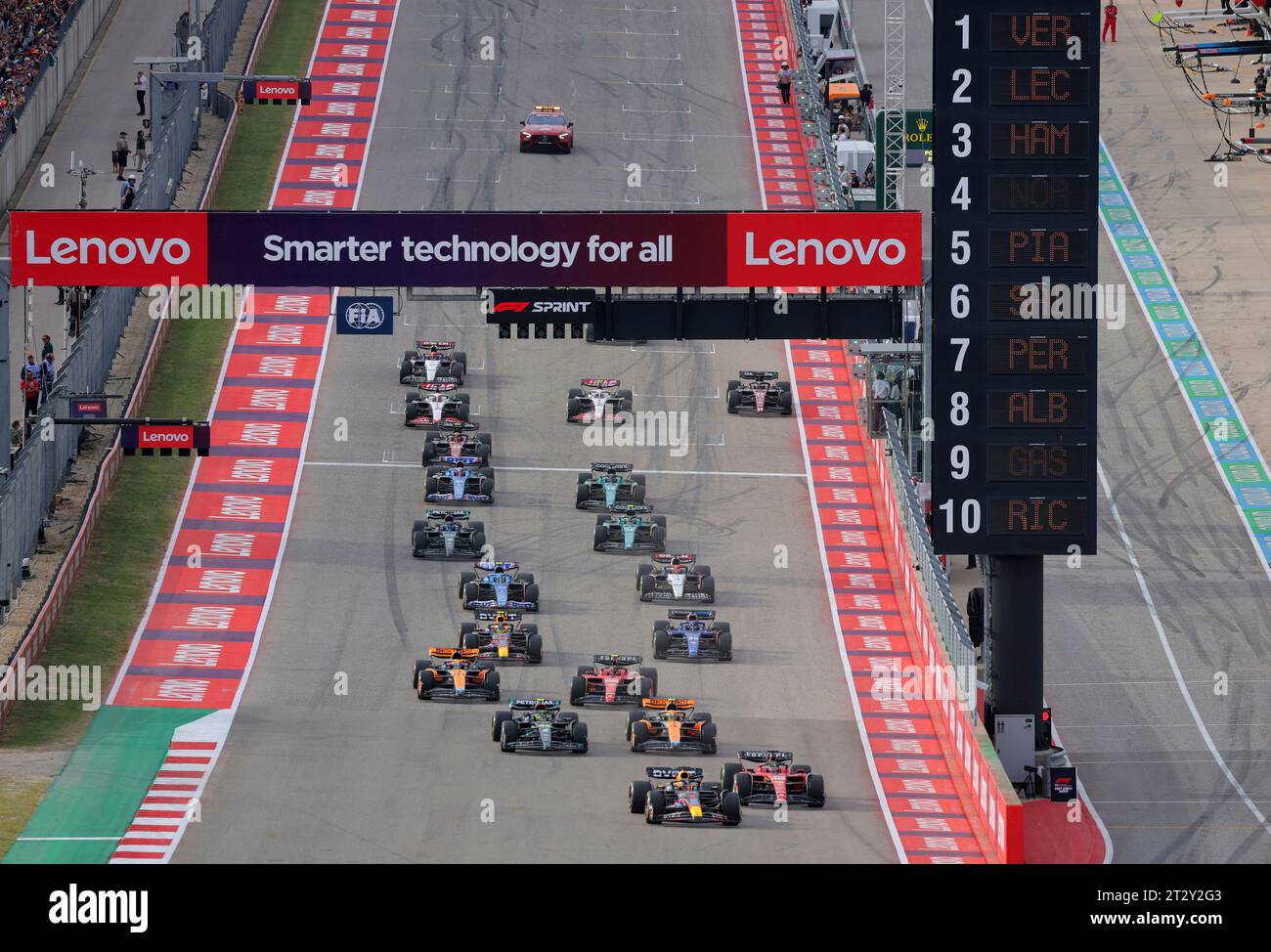 October 21st, 2023, Circuit of The Americas, Austin, Formula 1 Lenovo ...