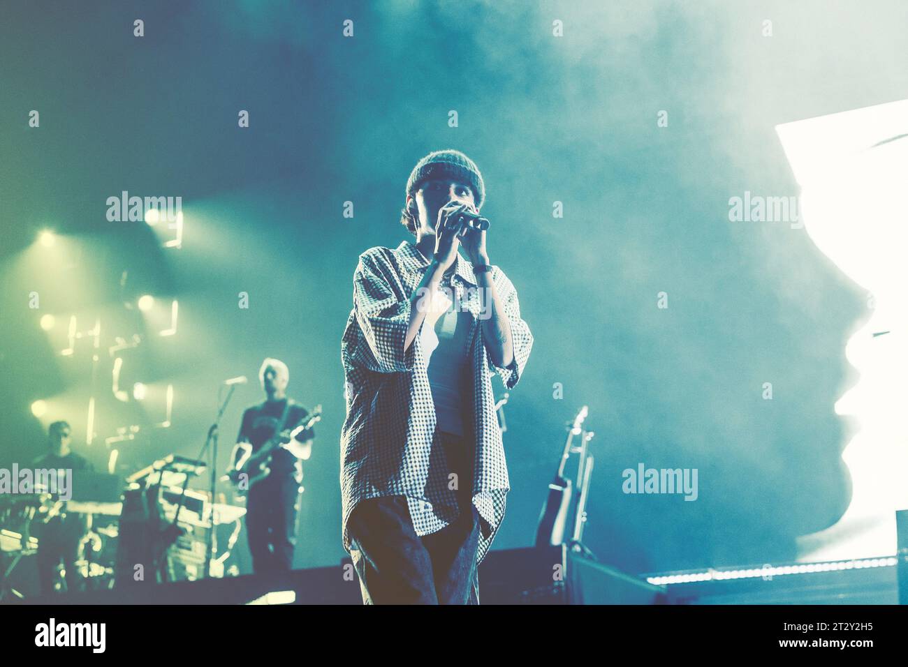 Rome, Italy. 21st Oct, 2023. Singer Arianna Del Giaccio, better known ...