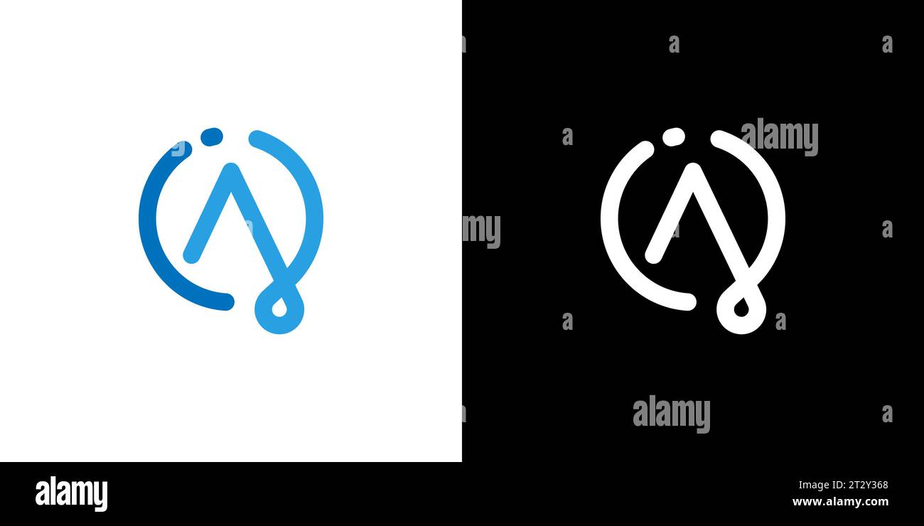 iA logo, iA monogram, initials iA icon, letter iA logo, icon, vector ...