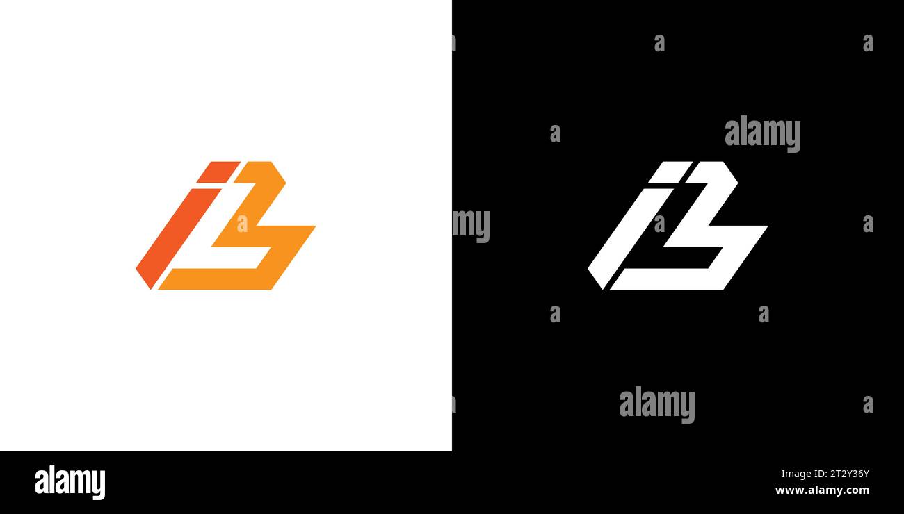 iL Logo, iL Monogram, Initial iL Logo, Letter iL negative space logo ...