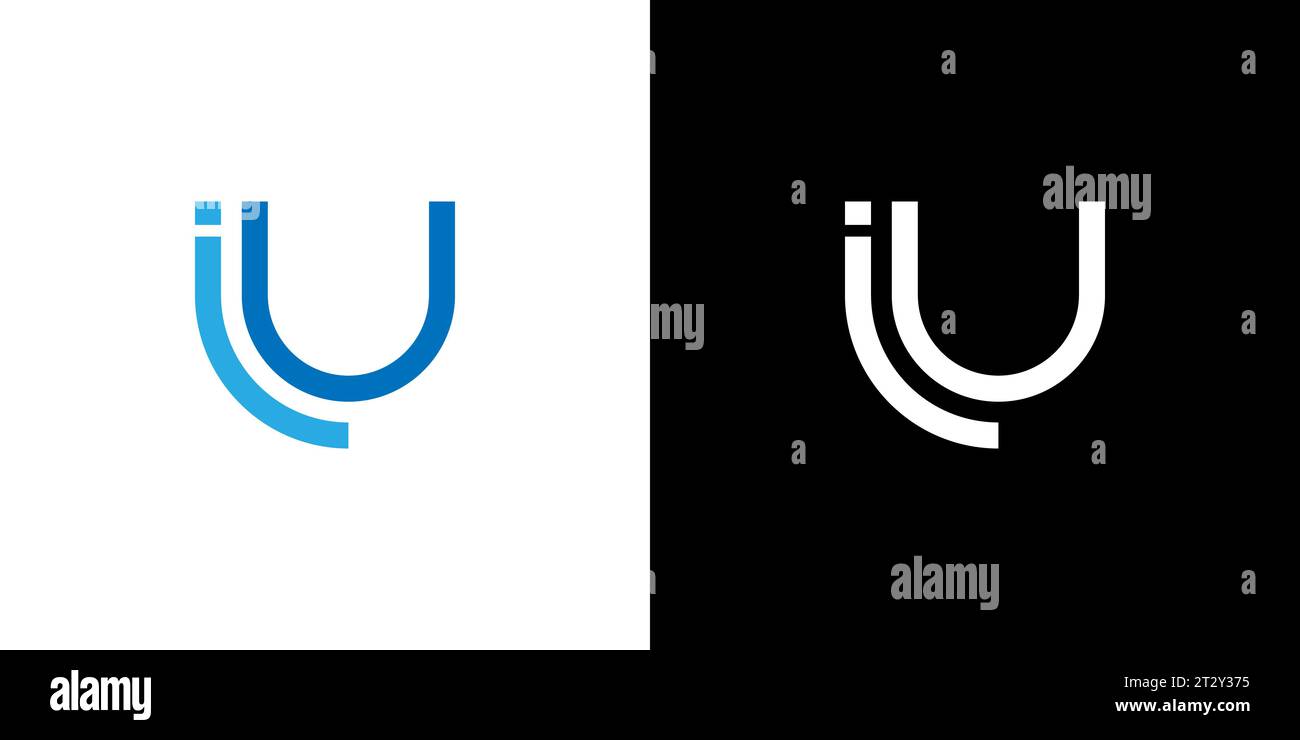 iU logo, iU monogram, initials iU icon, letter iU logo, icon, vector Stock Vector Image & Art ...