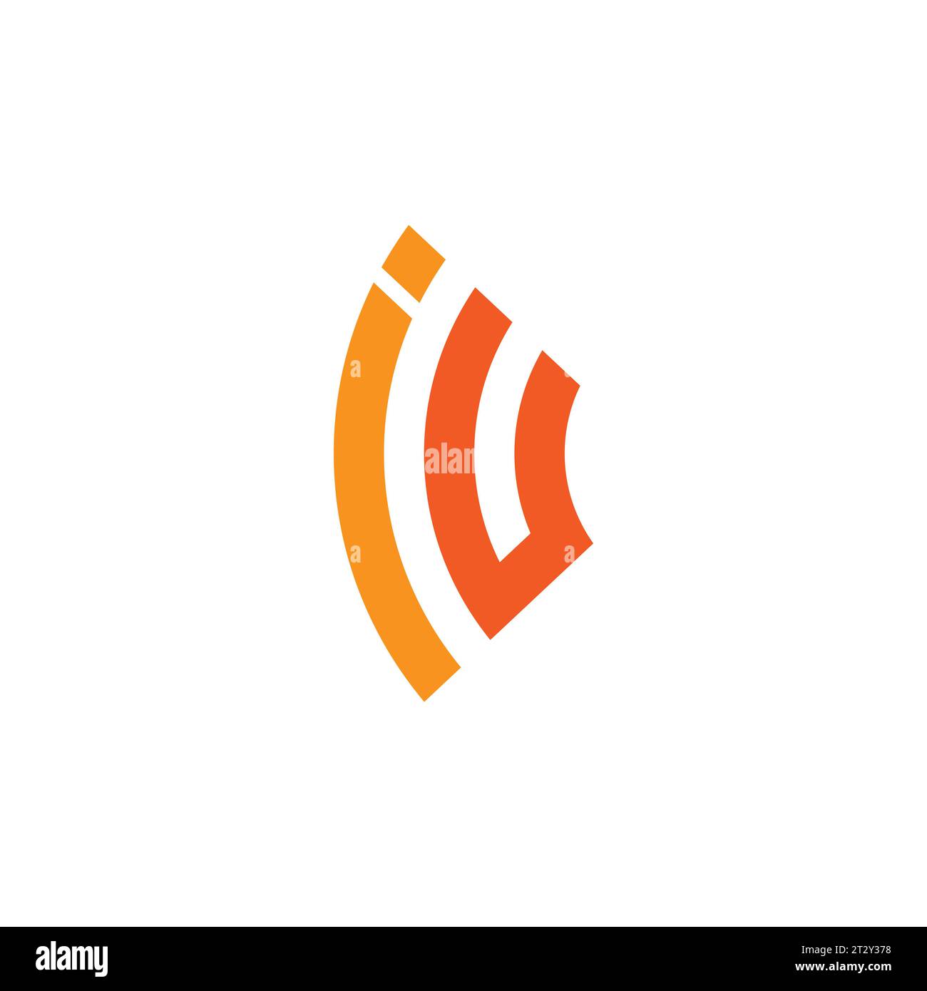 iu logo, iu monogram, initials iu icon, letter iu logo, icon, vector ...