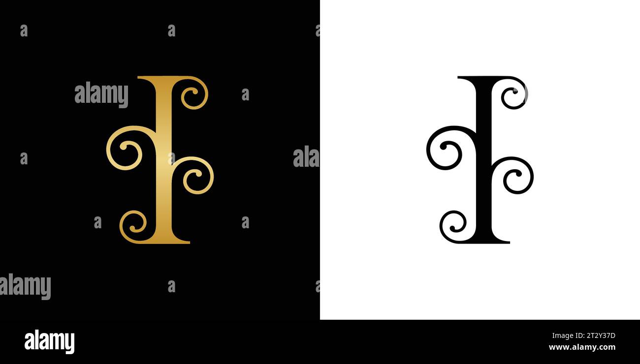 I logo, I monogram, initials I icon, letter I logo, elegant, icon ...