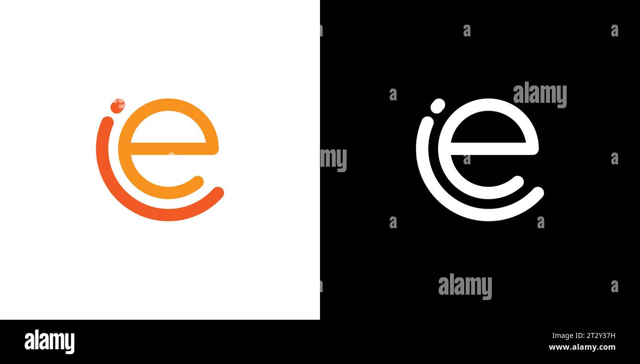 ie logo, ie monogram, initials ie icon, letter ie logo, icon, vector Stock Vector Image & Art ...