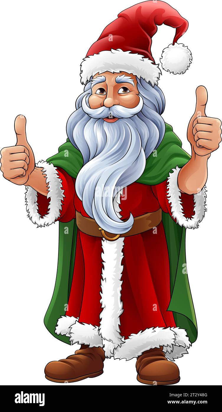 Funny old father christmas Cut Out Stock Images & Pictures - Alamy