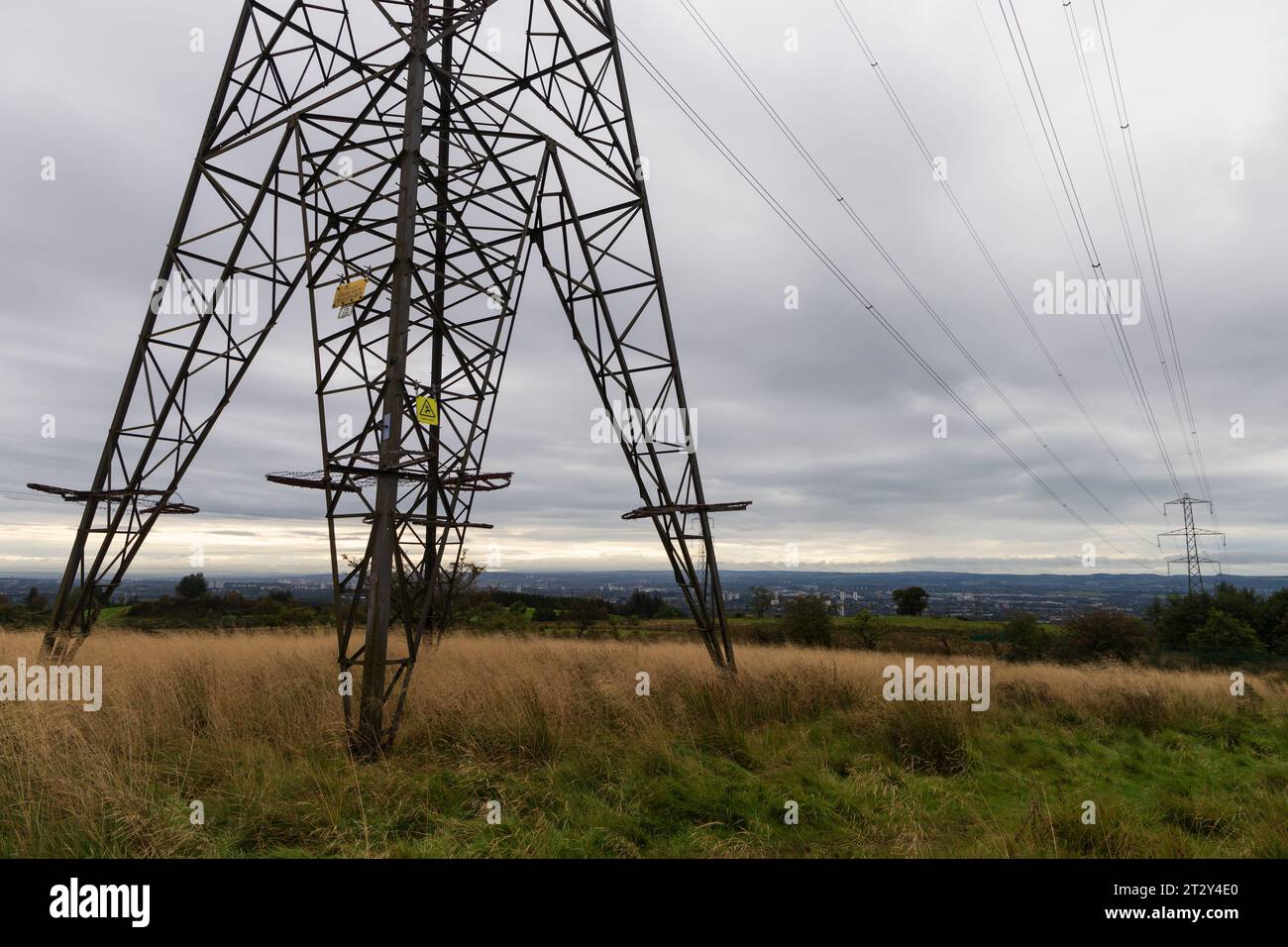Scottish electricity pole hi-res stock photography and images - Alamy