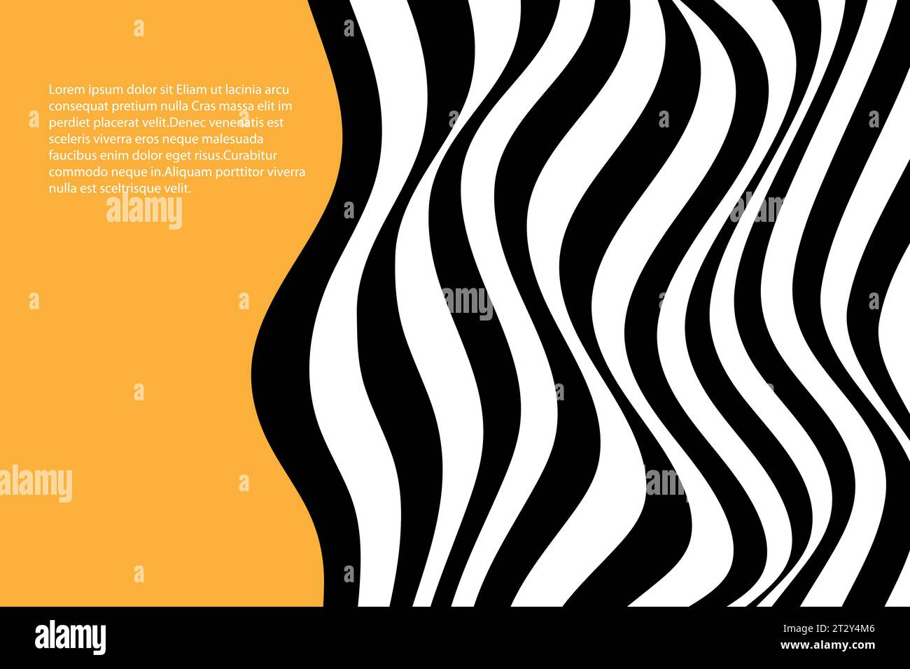 Black and white cover design. Wavy background Stock Vector Image & Art ...