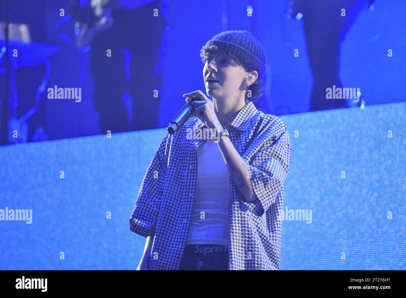 Italian singer Music Concert - ARIETE - La Notte Tour Ariete, stage ...