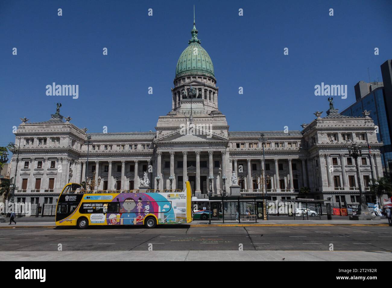 Buenos Aires, Argentina. 16th Oct, 2023. General view of Congress of ...