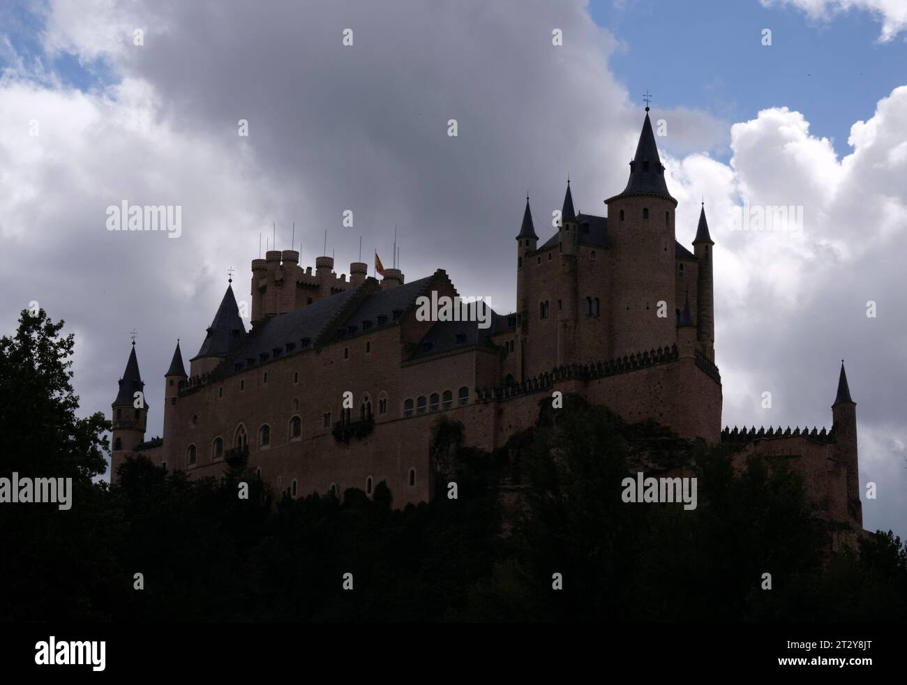 The Alcazar of Segovia is a medieval castle located in the city of ...