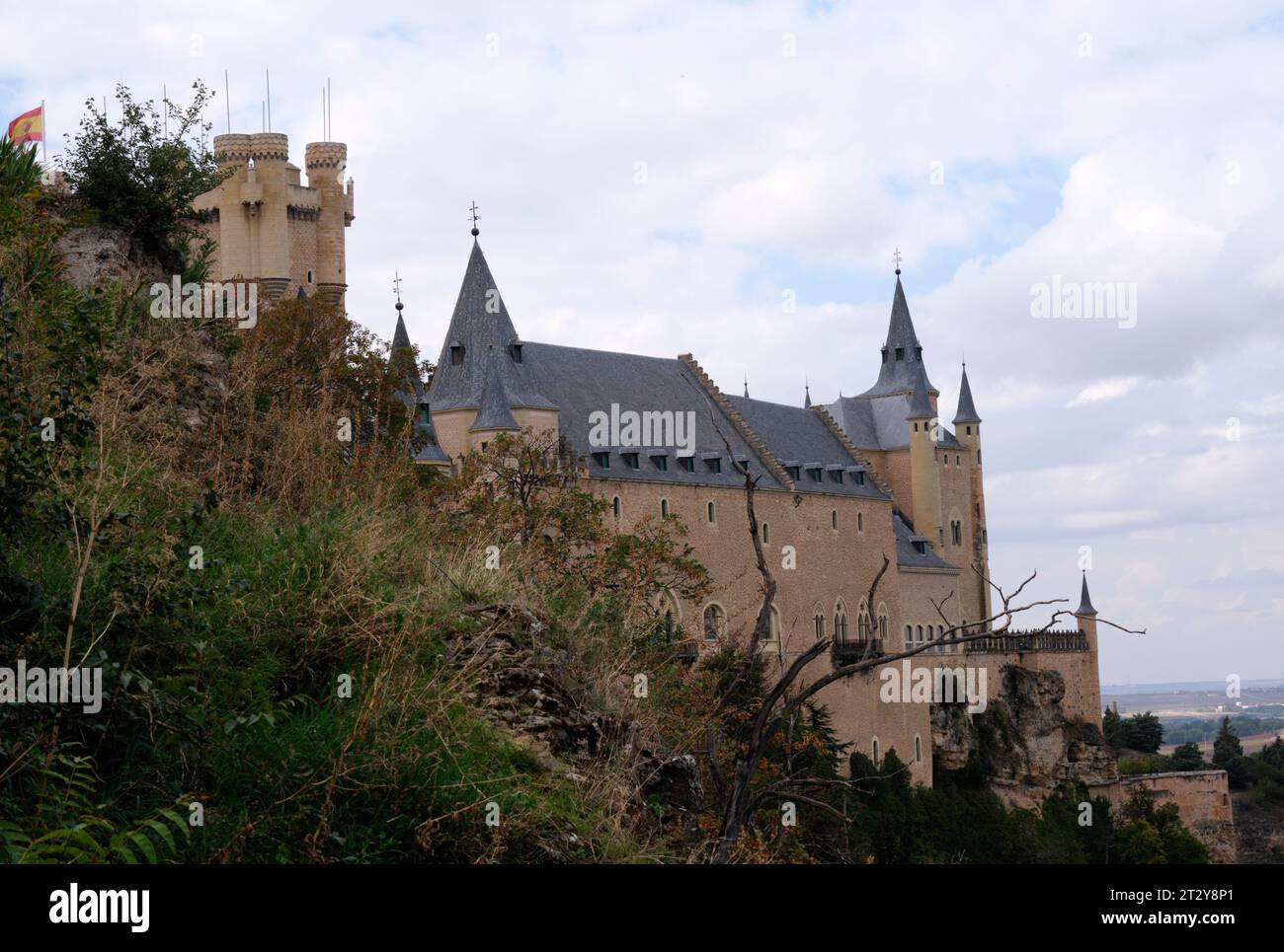 The Alcazar of Segovia is a medieval castle located in the city of ...