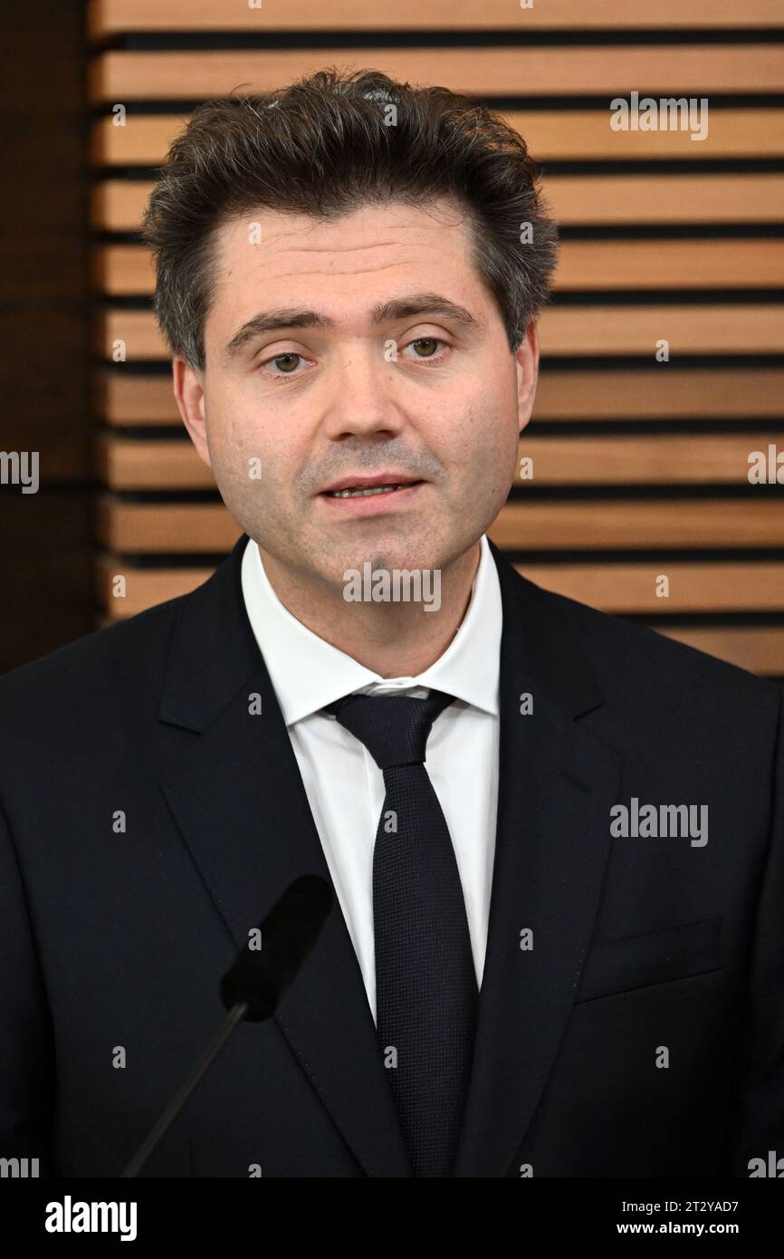 22 October 2023, Saxony-Anhalt, Dessau-Roßlau: Inauguration of the ...