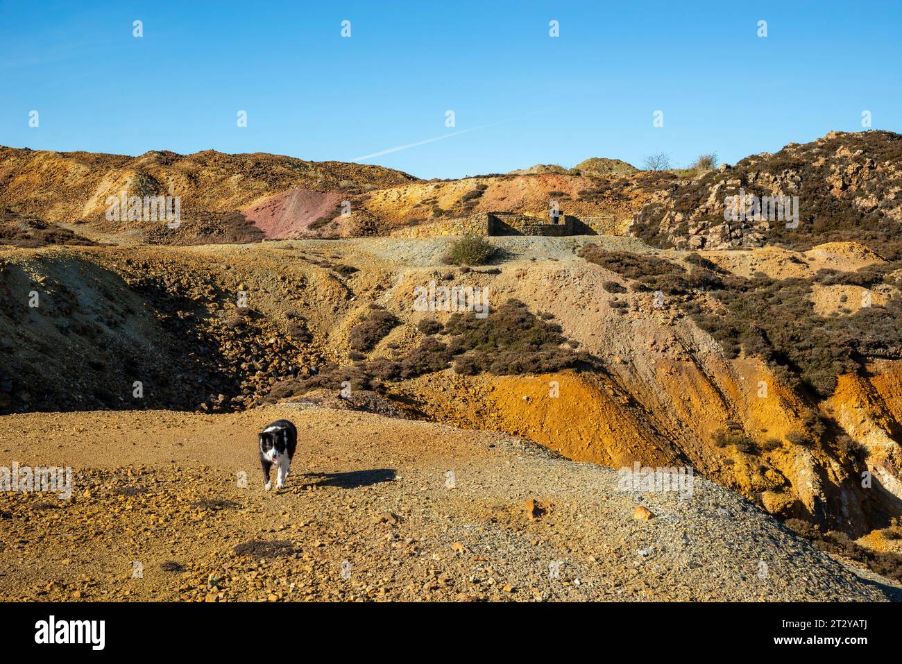 Parys Mountain Copper Mine, Amlwch, Anglesey, North Wales. An amazing ...