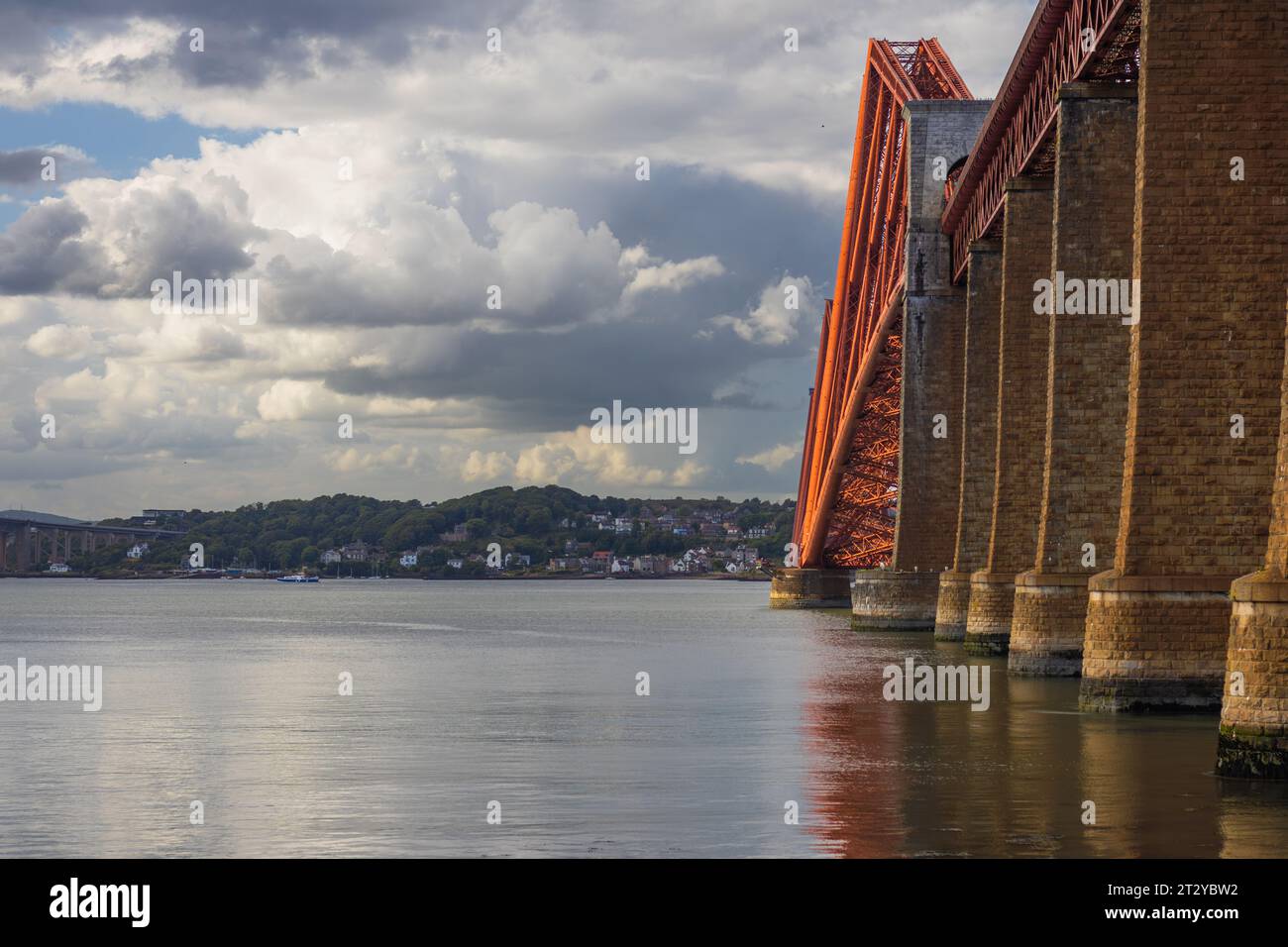 Forth Rail Bridge and Fife Stock Photo - Alamy