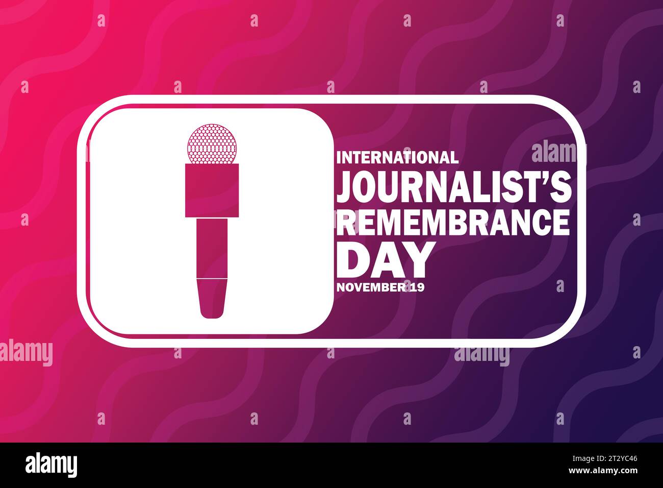 Journalist remembrance Stock Vector Images - Alamy