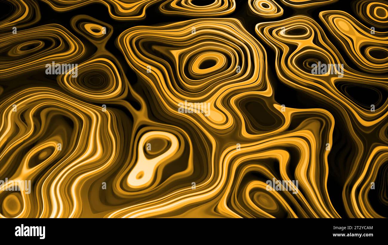 Bright moving liquid with marble pattern. Design. Beautiful 3D pattern ...