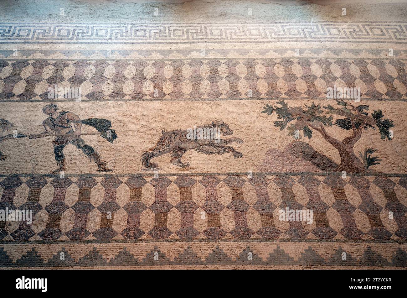 Paphos, Cyprus - September 27, 2023: Archaeological Park of Kato Paphos ...