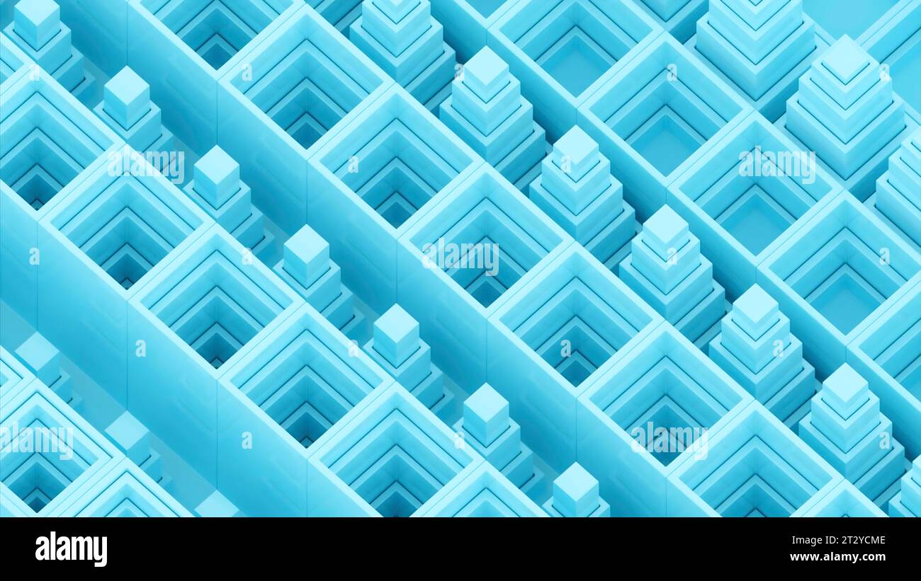 Surreal geometric animation. Design. Psychedelic visual illusion of ...