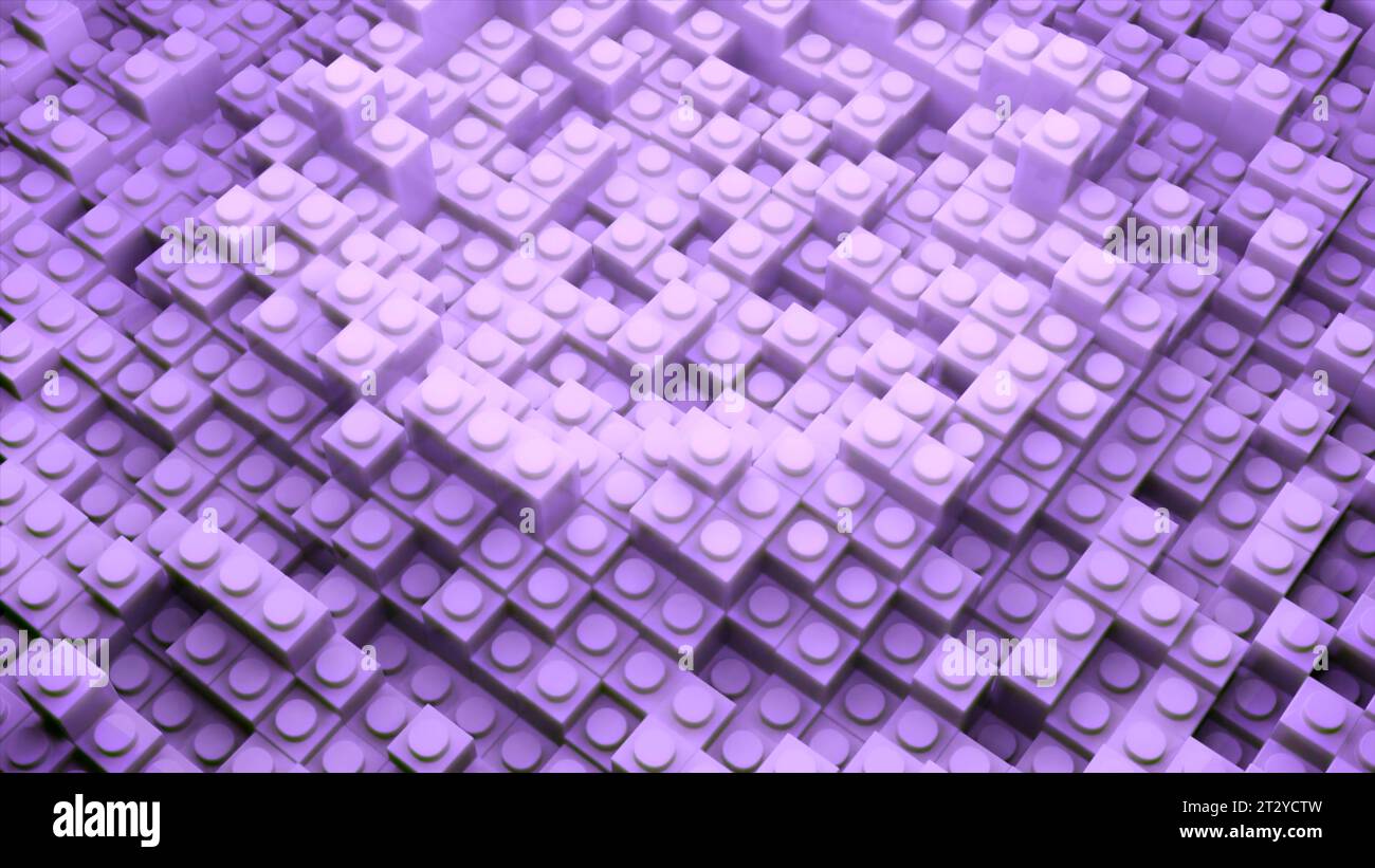 Circular Waves On Surface Of Structural Cubes Design Cubes With Dots Move In Circular 3d Waves