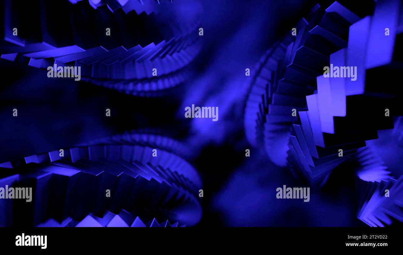 Graphic animation dark blue blurry hi-res stock photography and images ...