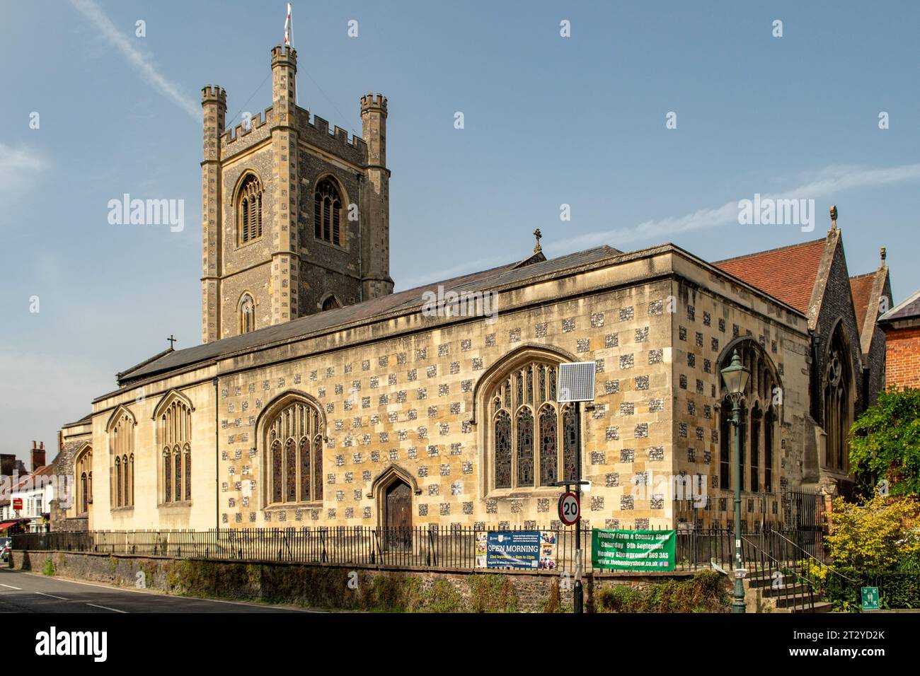 St Mary's Church, Henley-on-Thames, Oxfordshire, England Stock Photo ...