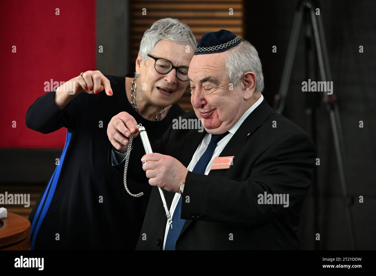 22 October 2023, Saxony-Anhalt, Dessau-Roßlau: Inauguration of the ...