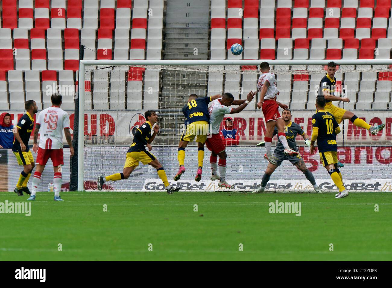 Bari, Italy. 21st Oct, 2023. the head shot of Ilias Koutsoupias of SSC ...