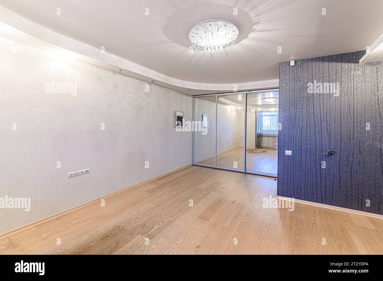interior apartment empty room renovated Stock Photo - Alamy