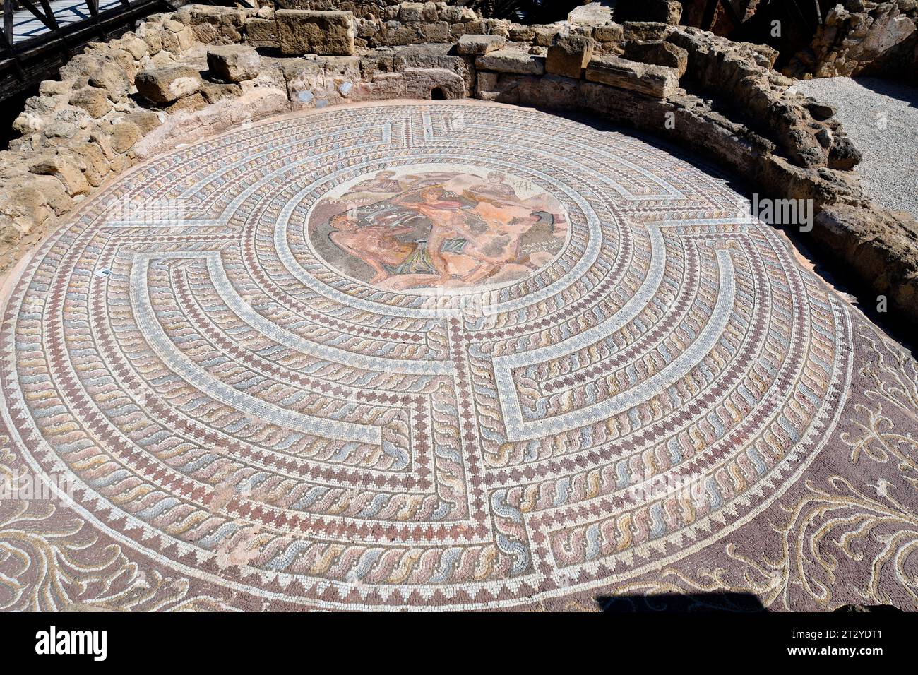 Paphos, Cyprus - Archaeological Park of Kato Paphos a UNESCO world ...