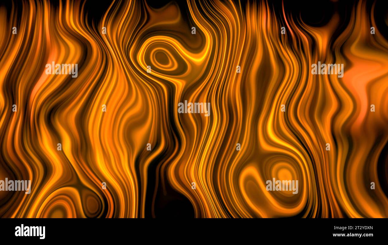 Pulsating liquid pattern with lines. Motion. Pattern with curved ...