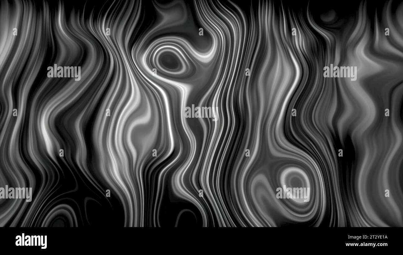 Pulsating liquid pattern with lines. Motion. Pattern with curved ...