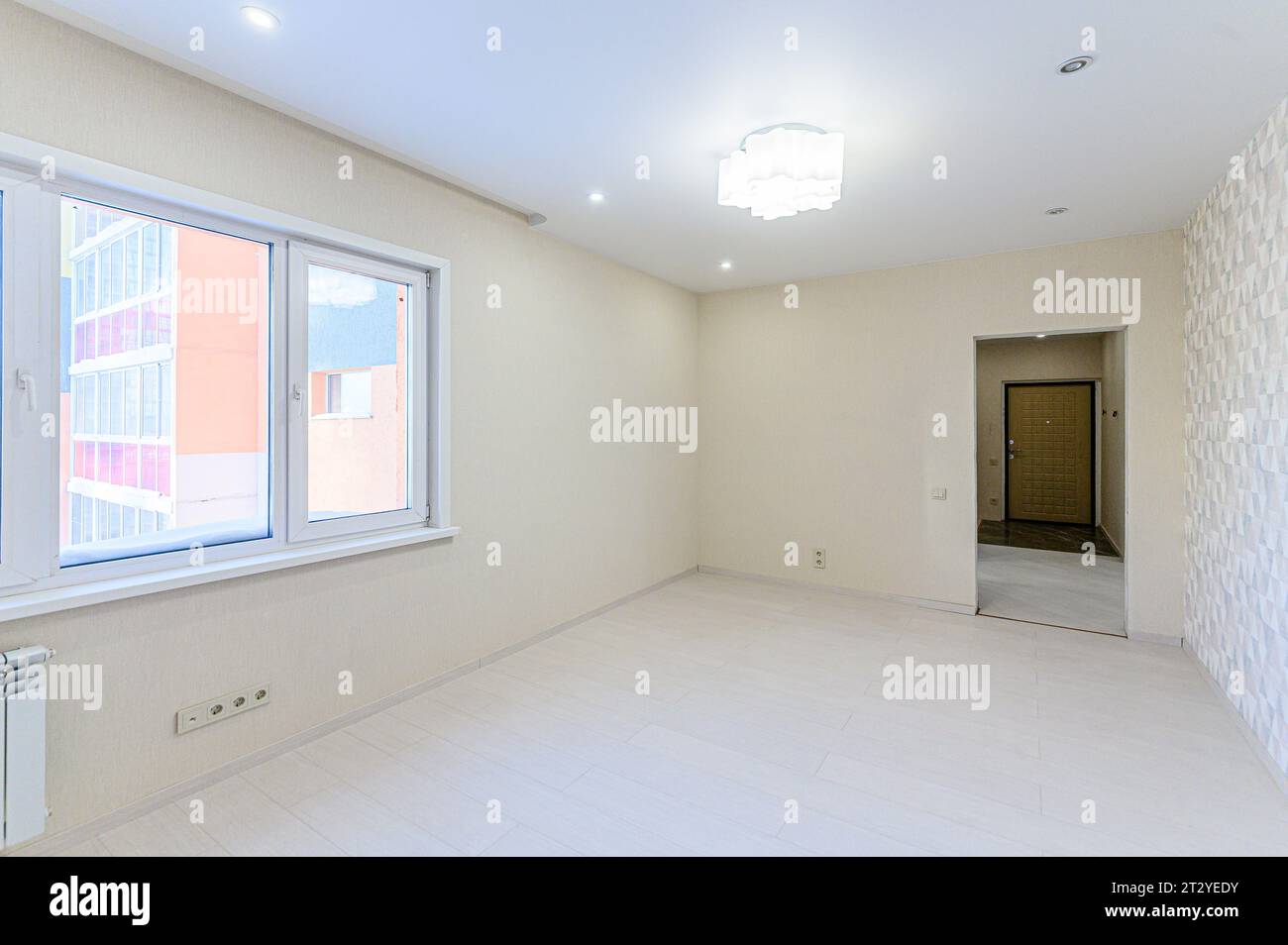 interior apartment empty room renovated Stock Photo - Alamy